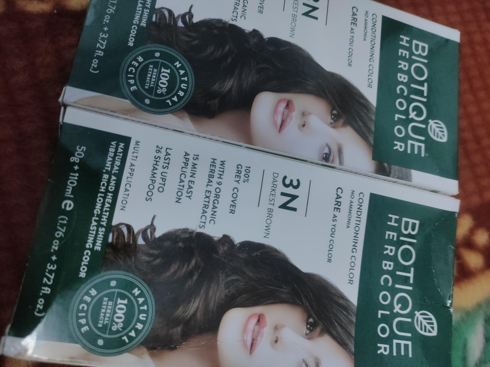 Biotique Herbcolor Conditioning Hair Colour l Ammonia Free Hair Color l ...