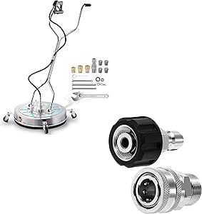 Amazon.com: Tool Daily 24" Pressure Washer Surface Cleaner Attachment ...