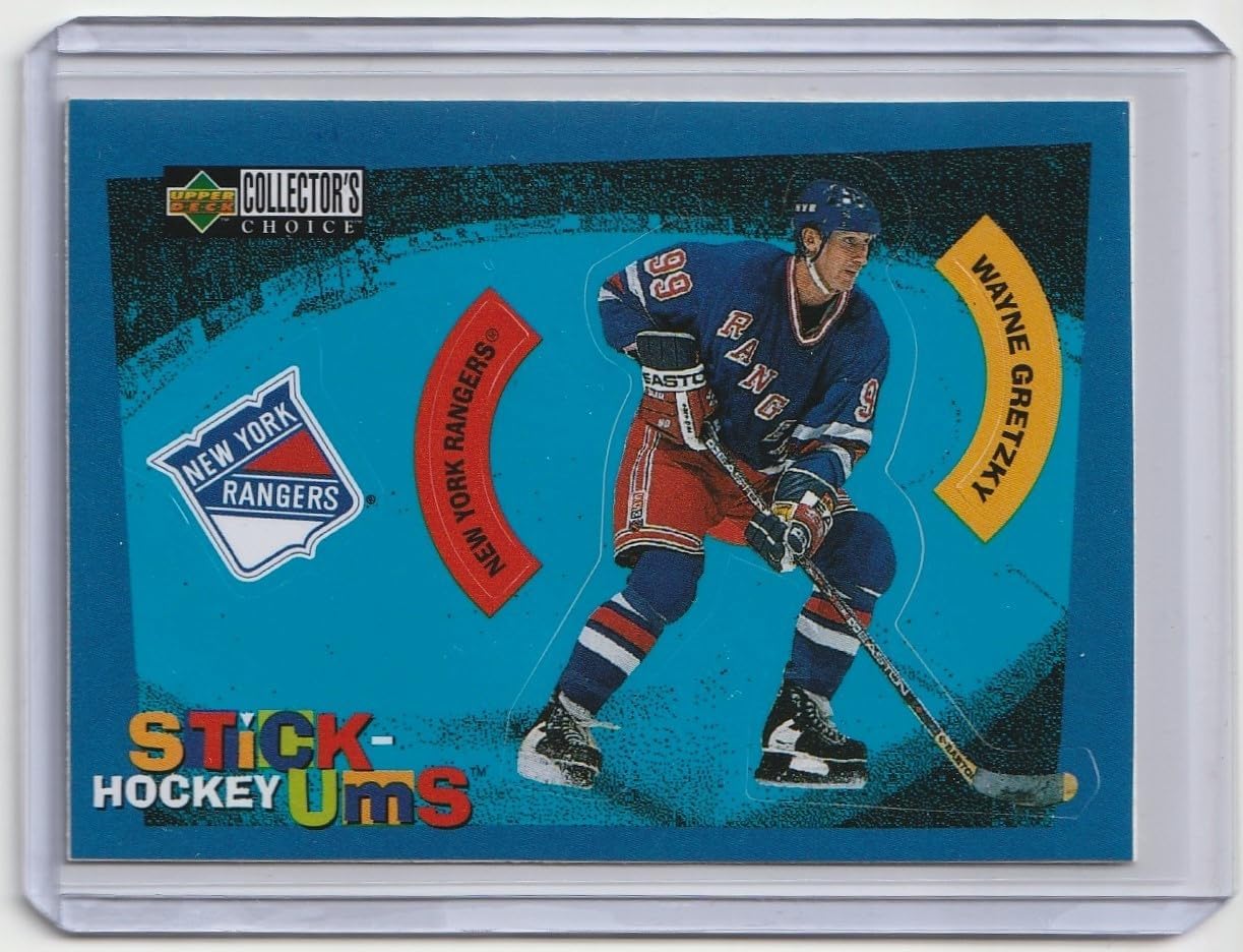 1997-98 Wayne Gretzky Hockey Card - Upper Deck Collector's Choice Stick ...