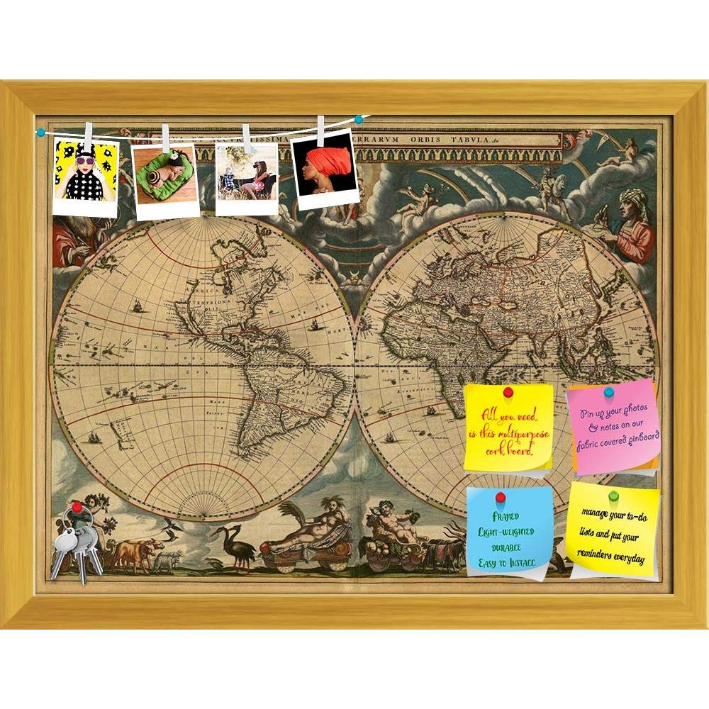 Buy ArtzFolio Image of Ancient World Bulletin Board Notice Pin Board ...