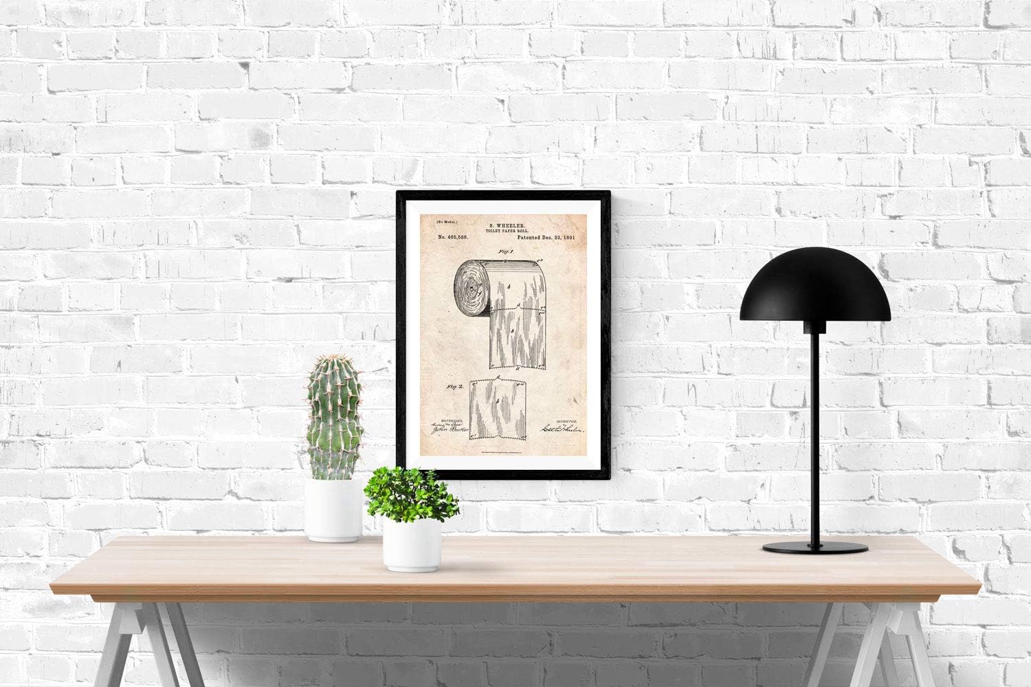 Poster patent toilet paper. Sheet for framing. Poster designs, patents ...