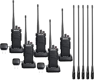 Amazon.com: Retevis RT29 Walkie Talkies(5Pack) Bundle with Antenna ...