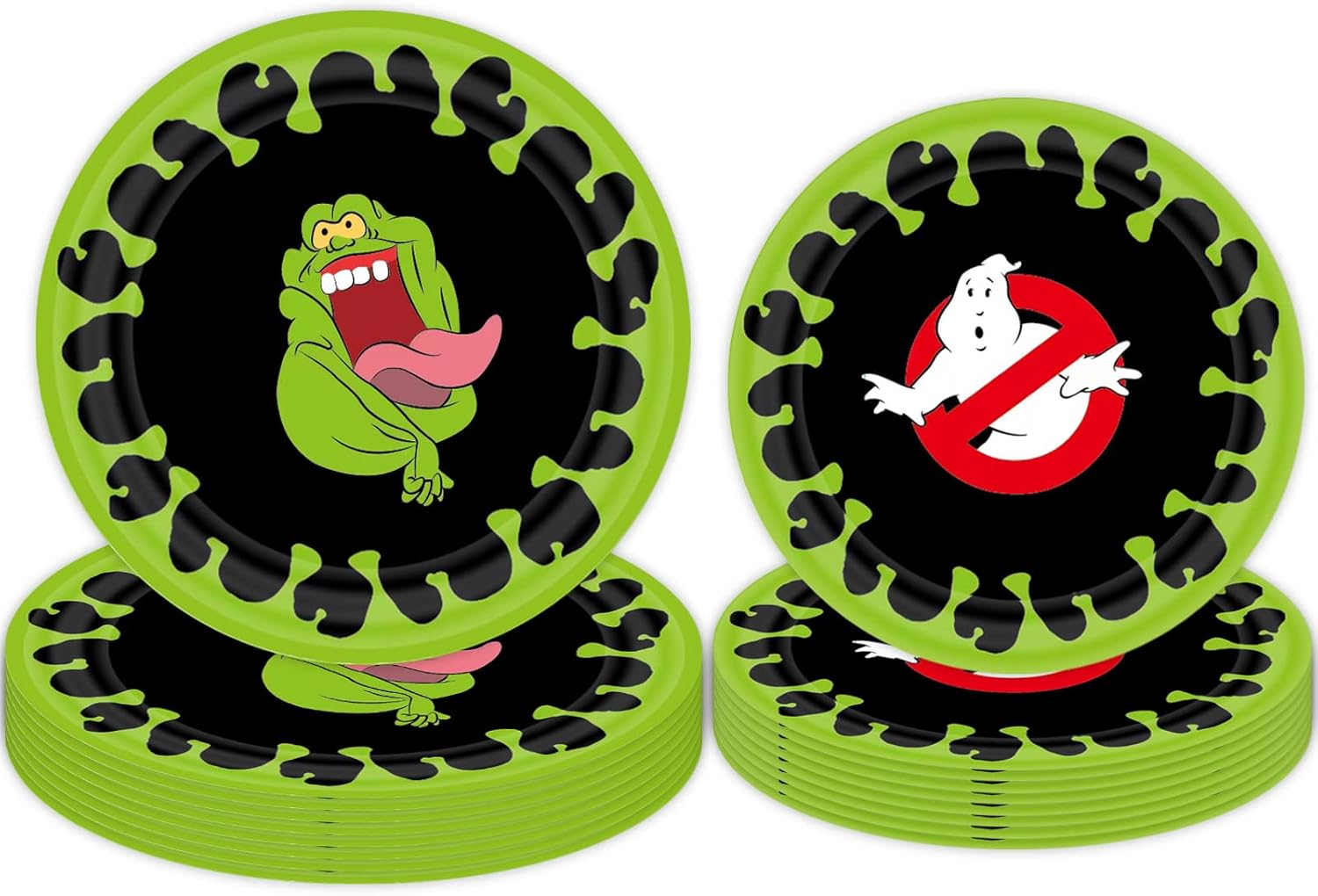 Amazon.com: Duyoublt 32PCS Ghost Tablewares Birthday Party Supplies ...