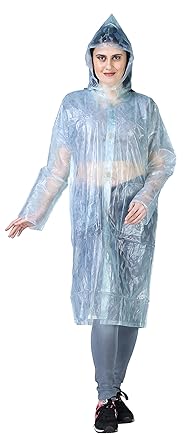 Zacharias Women's Raincoat Rubber Large Green : Amazon.in: Clothing ...