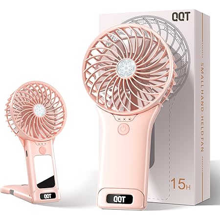 Amazon.com: Coohea Handheld Fan Mini Portable Fan USB Rechargeable ...