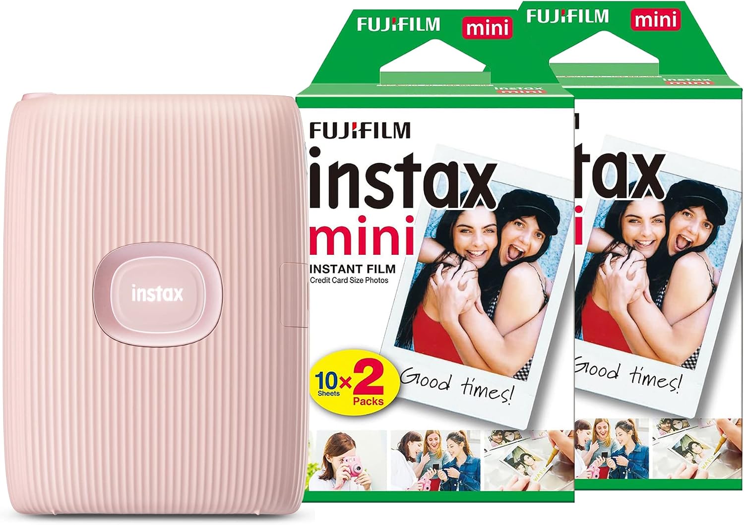 instax Fujifilm Instax Mini Link 2 Wireless Photo Printer with 40 Shots ...