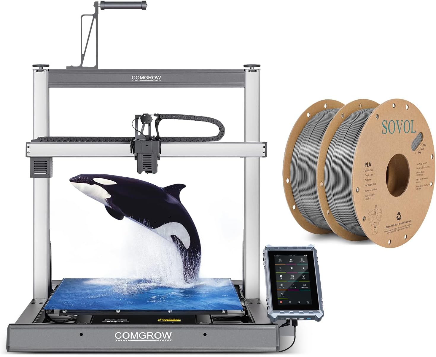 Sovol T500 3D Printer & Sovol Matte PLA 2kg Filament Gray: Amazon.com: Industrial & Scientific