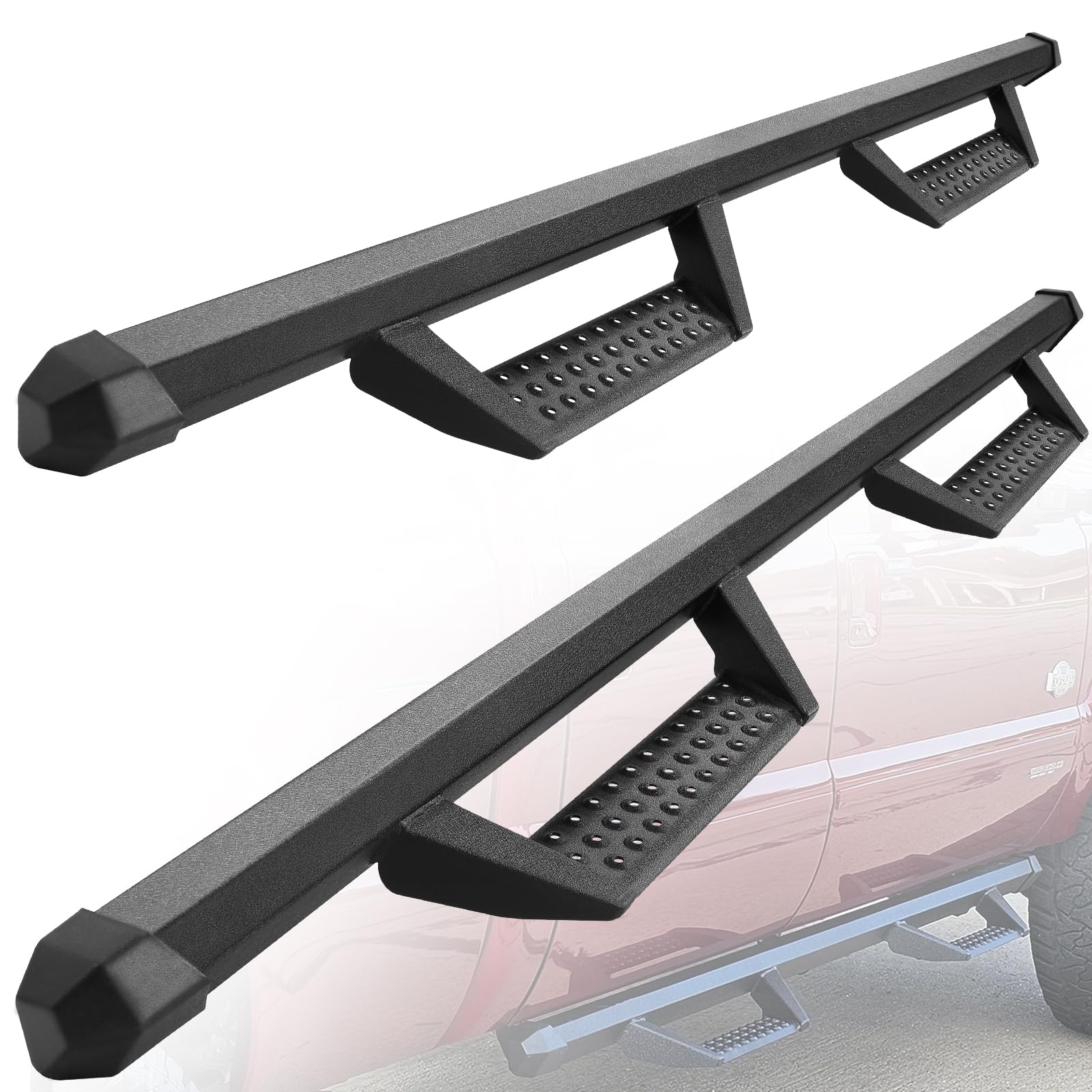 Amazon.com: BINARY STAR Running Boards Compatible with 2007-2018 Chevy ...