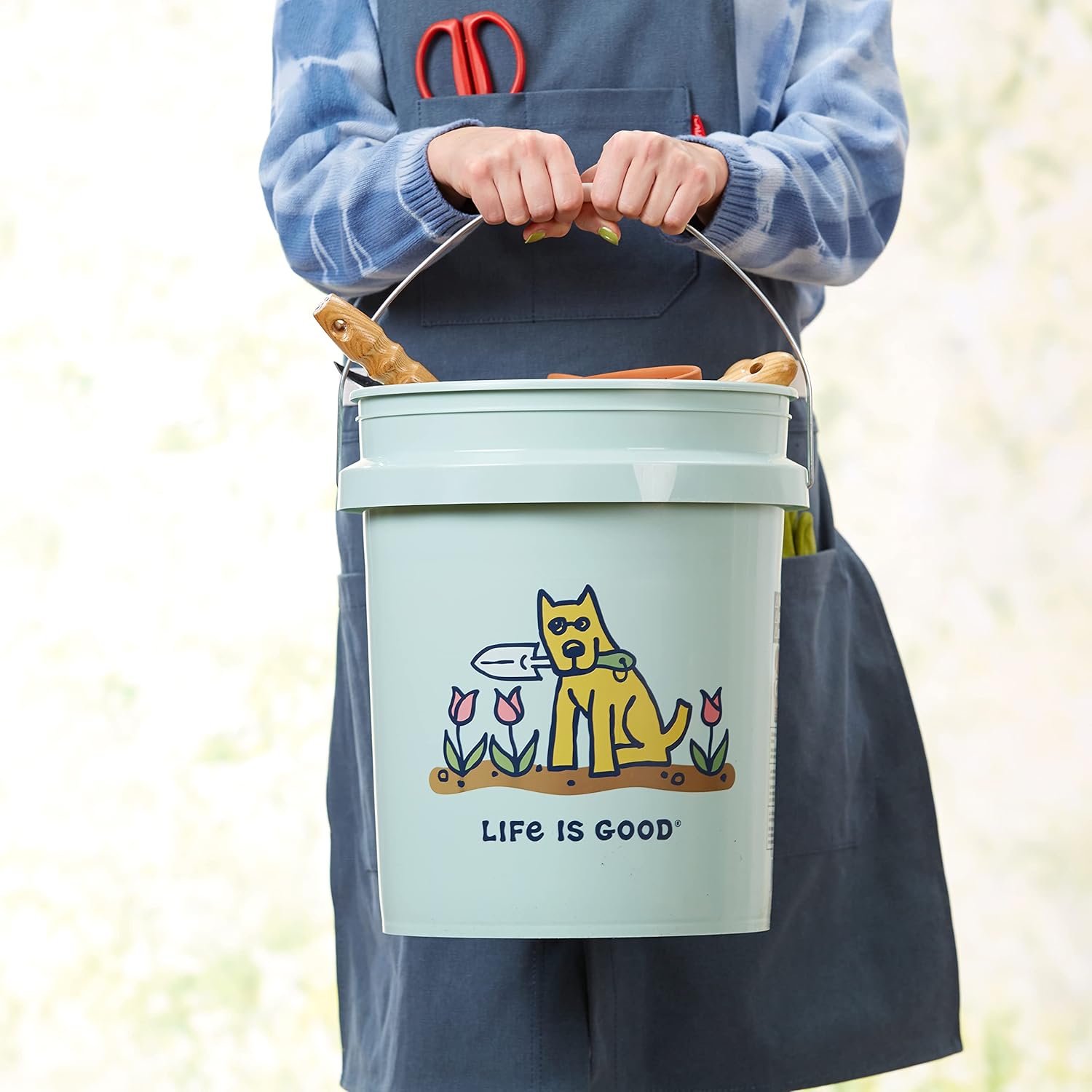 LIFE IS GOOD Rocket’s Garden – Cubo de 5 galones, paquete de 2 – Yaxa ...
