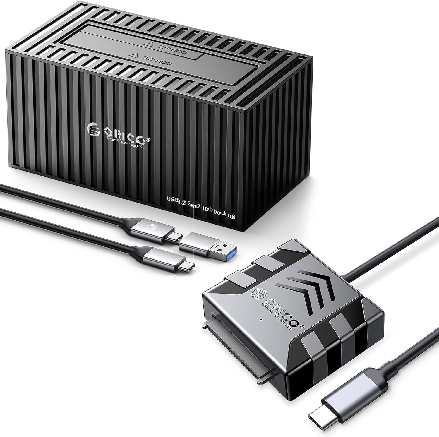 Amazon.com: ORICO Aluminum 3.5'' Hard Drive Docking Station USB 3.0 ...