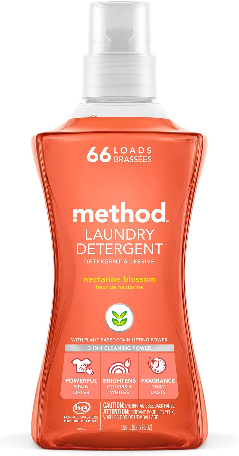 Amazon.com: Method Laundry Booster, Whites, 28.2 ounces, 2 pack ...
