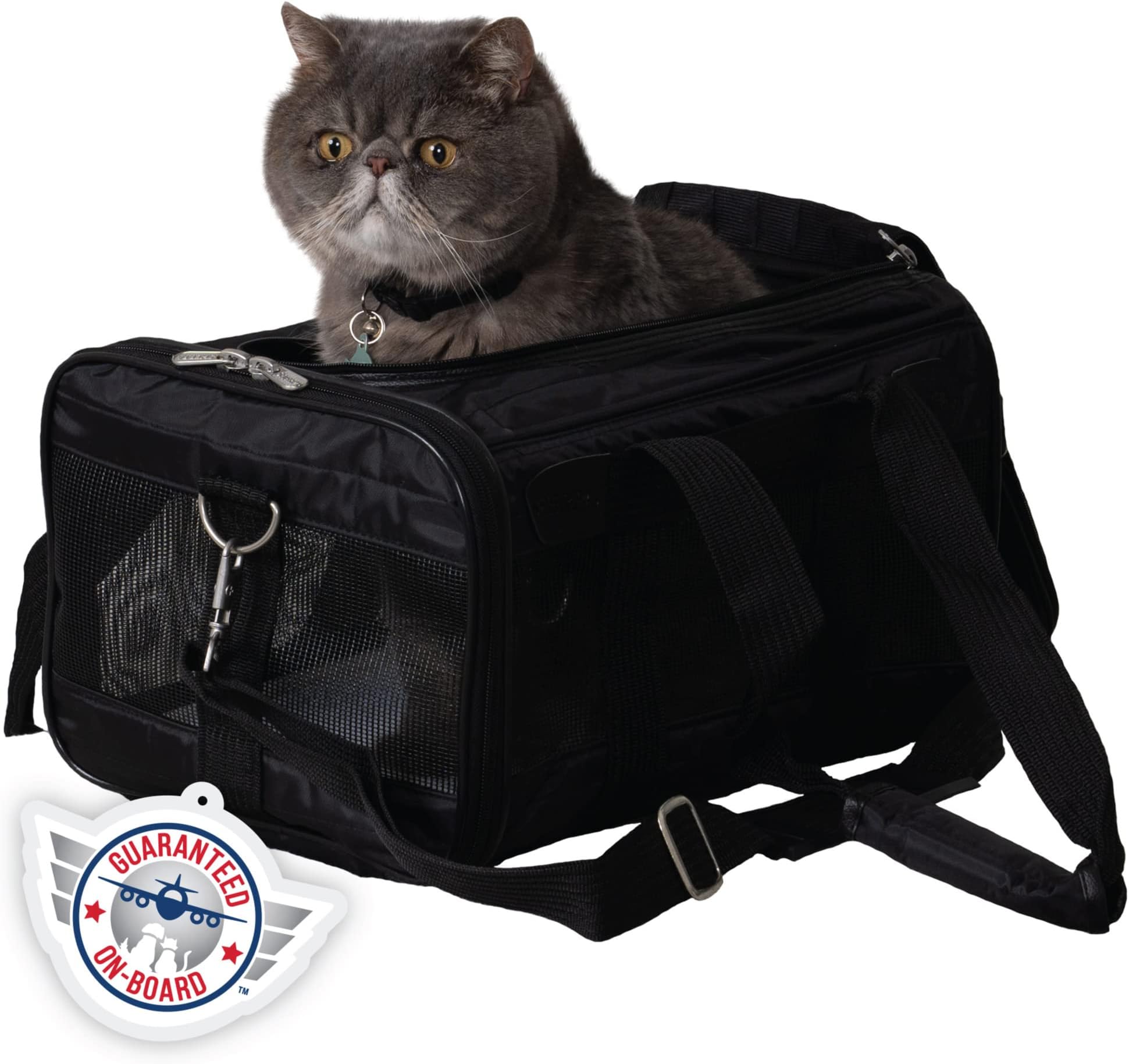 SHERPA Original Deluxe Pet Carrier, Small, Black : Amazon.ca: Pet Supplies