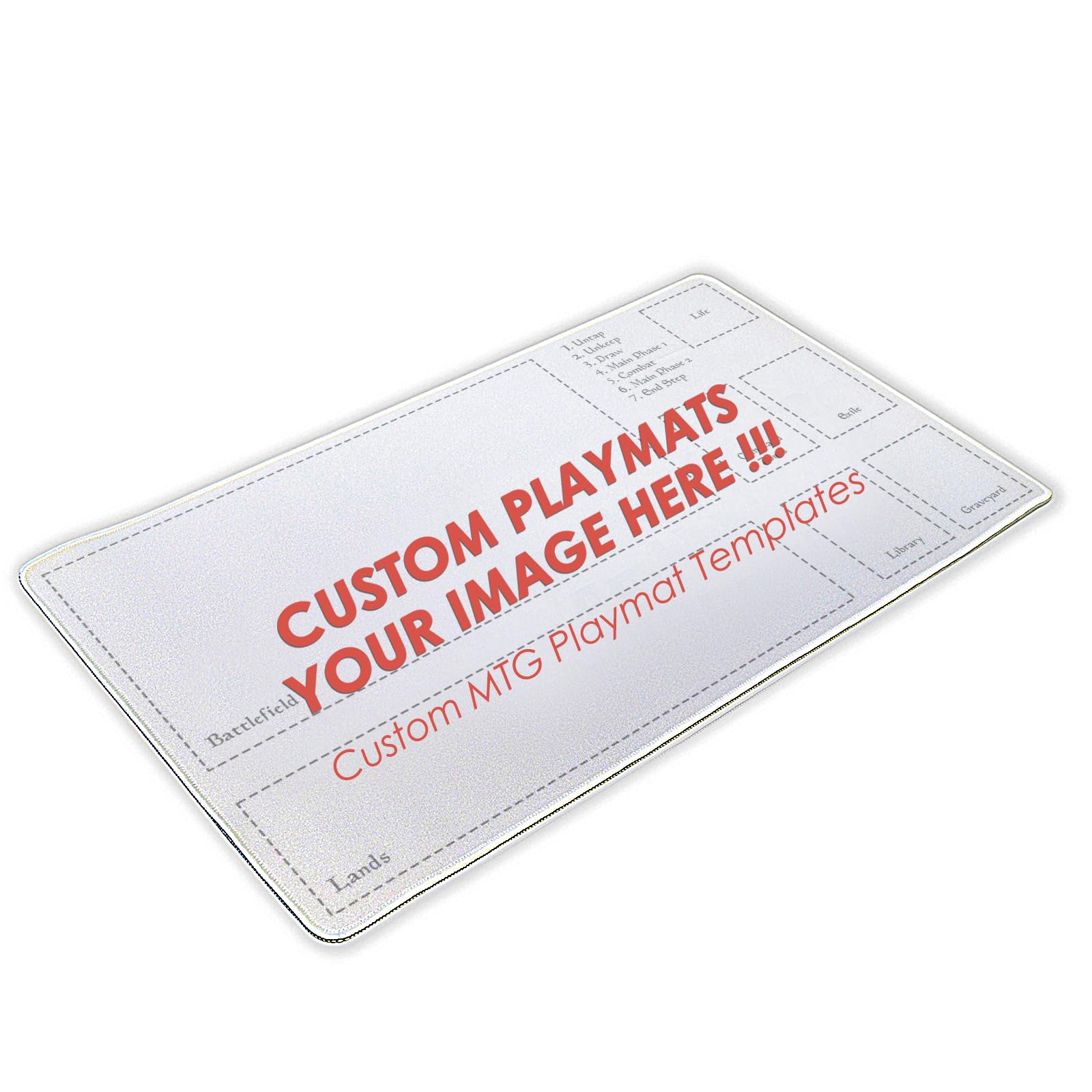 Amazon.com: Custom Playmat Ship Next Day, MTG Playmat Templates Choose ...