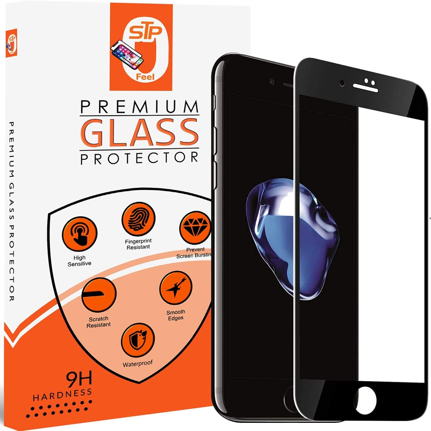 Plus Tempered Glass Screen Protector Guard for Apple iPhone 6 / Apple ...