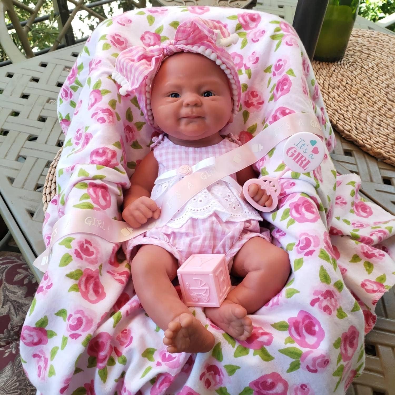 Amazon.com: Miaio 14" Reborn Baby Dolls, Full Silicone Baby Dolls ...