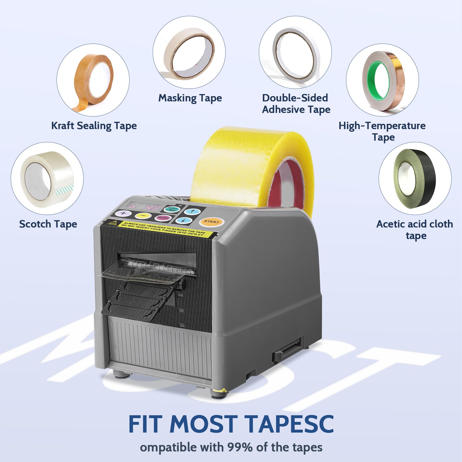 Snapklik.com : Automatic Tape Dispenser, Ribbon Cutting Machine ...