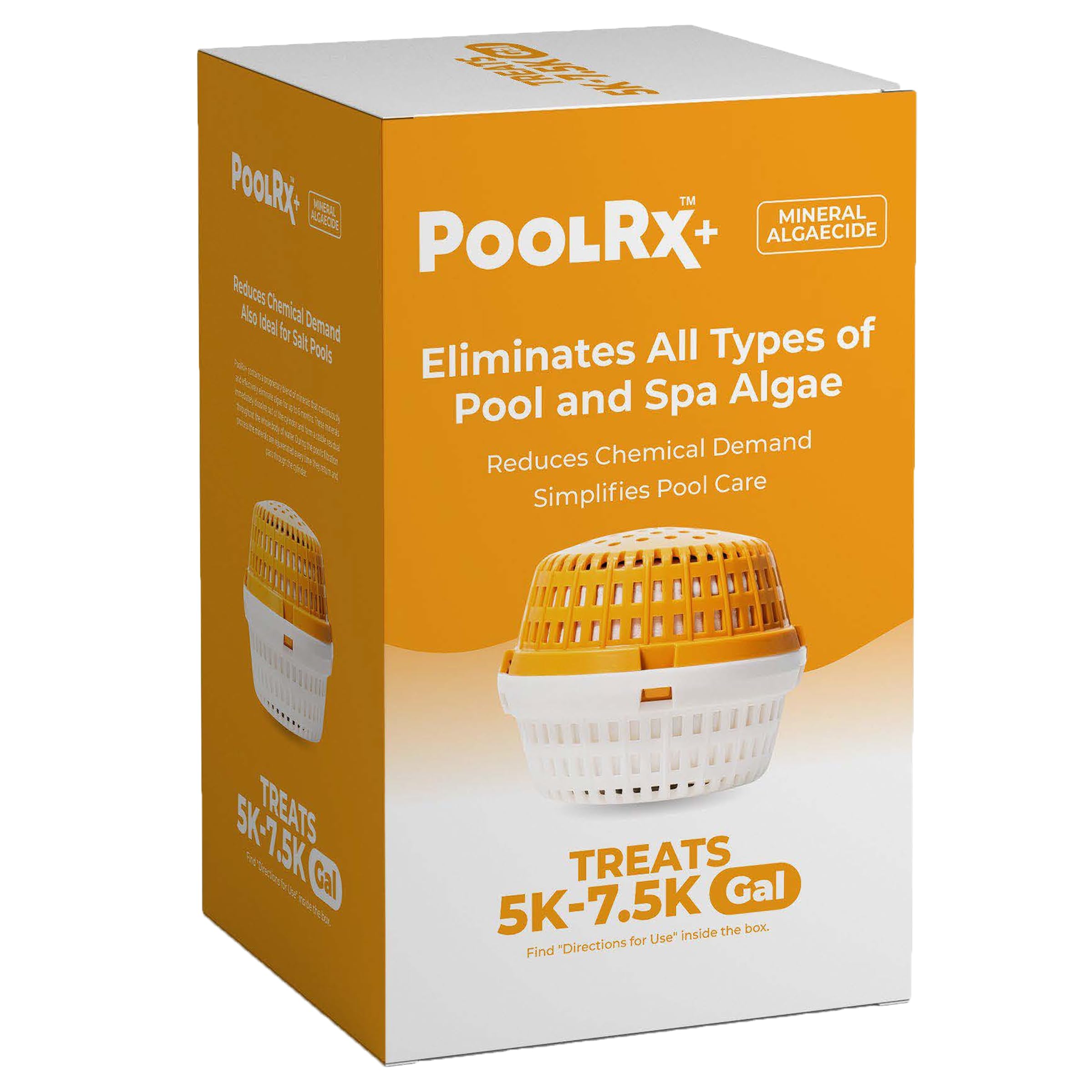 Amazon.com : PoolRx+ Orange & White 5k-7.5k gallons : Patio, Lawn & Garden