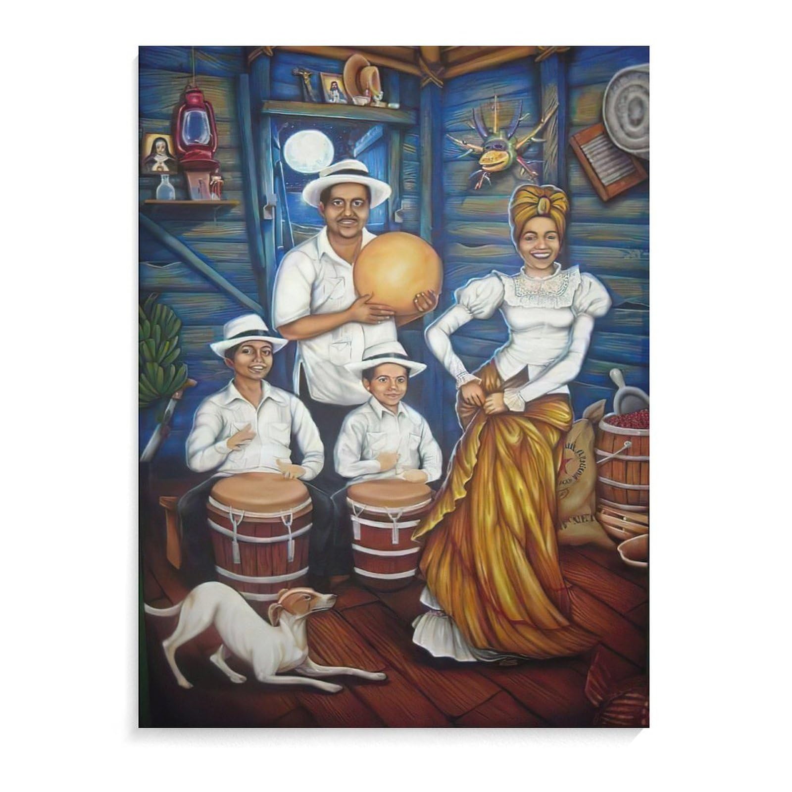 Que Es La Cultura Puertorriquena Dibujos