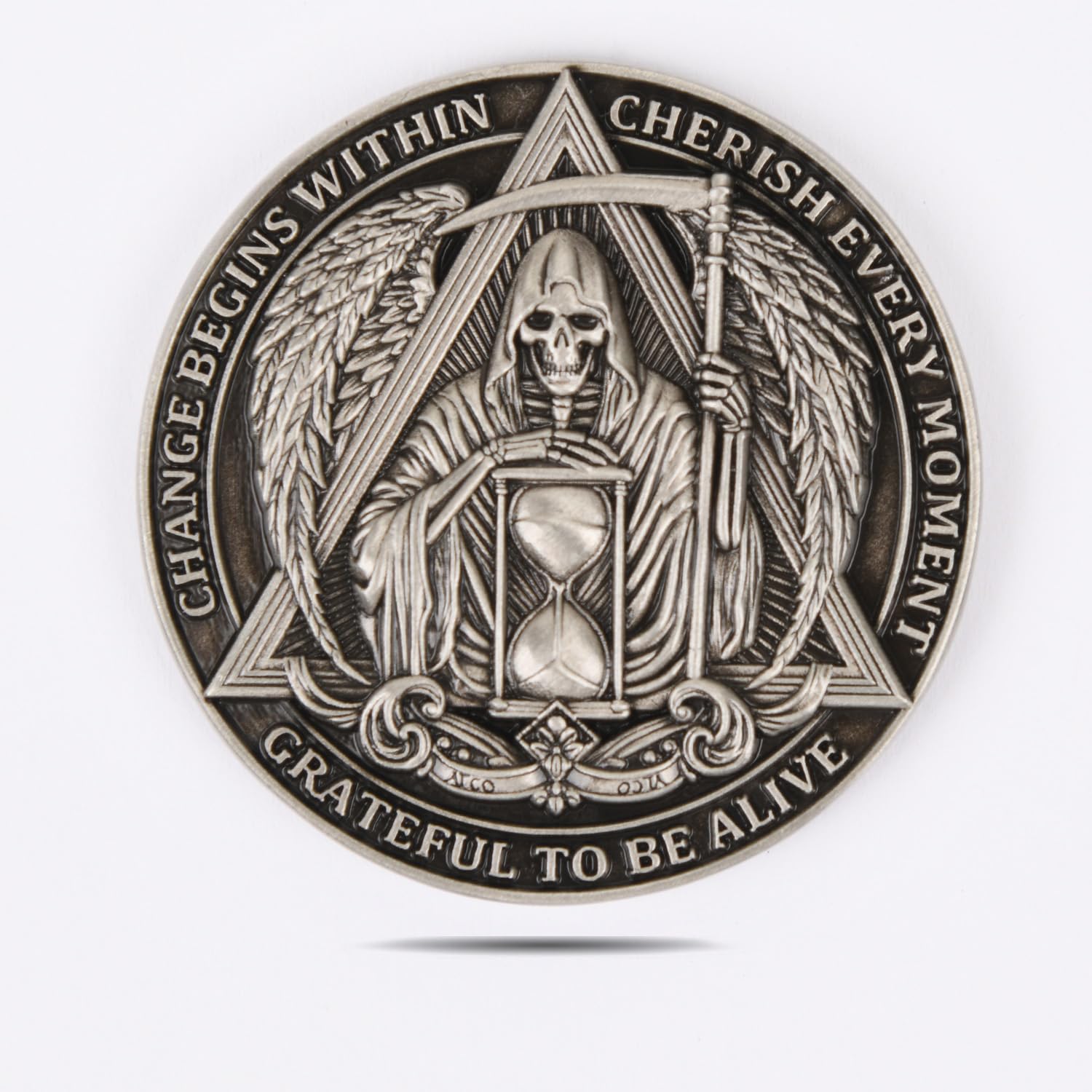 Amazon.com: "Grateful to Be Alive" Sobriety Recovery Coin ...