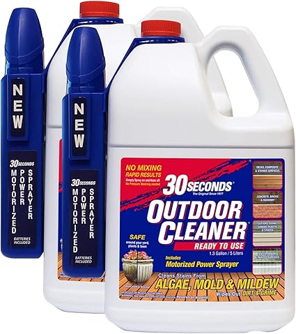 Amazon.com: 30 SECONDS Cleaners 1.3G30SMPS2PA 1.3 Gallon 2 Pack Outdoor ...