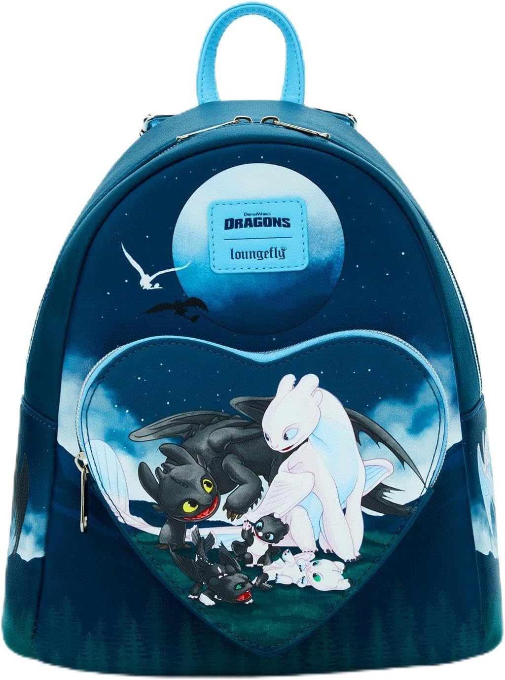 Amazon.com: Loungefly How To Train Your Dragon Toothless & Light Fury ...