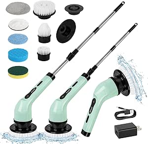 Amazon.com: Electric Spin Scrubber, Rotating Cordless and Handheld ...