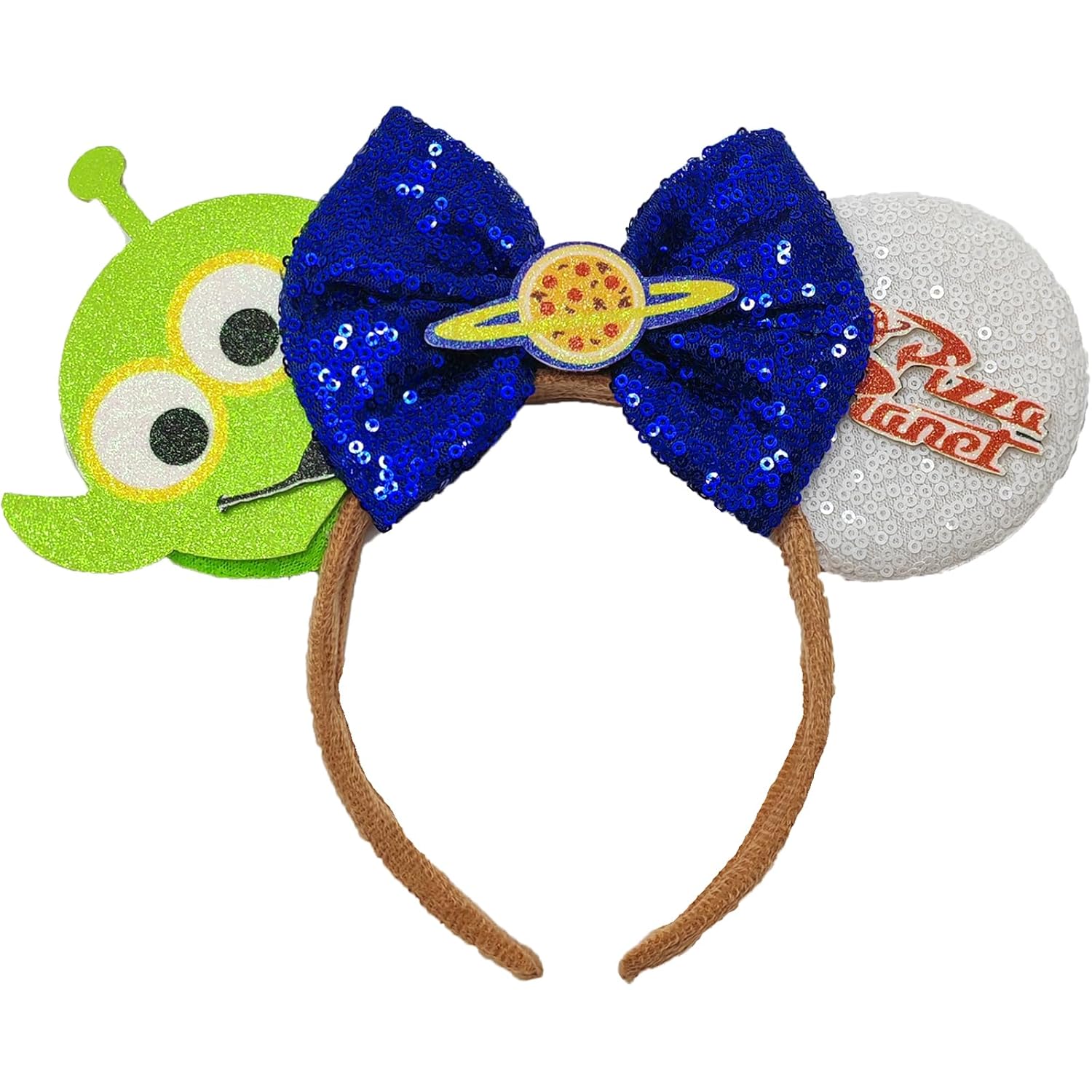 Amazon.com: ZHENNAN Bow Ears Headbands for Women Girls, Glitter Cute ...