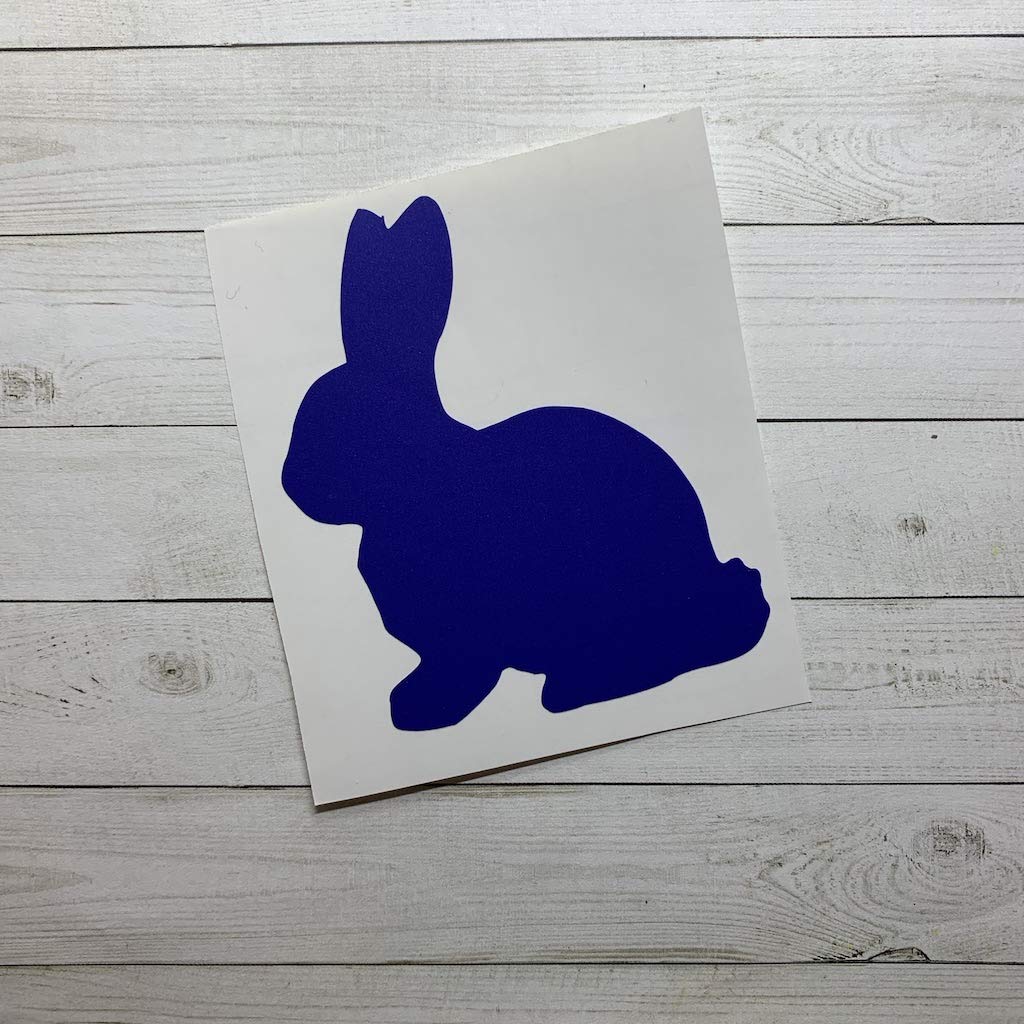 Amazon.com: Bunny Decal, Rabbit Decal, Bunny Vinyl Decal, Bunny Sticker ...