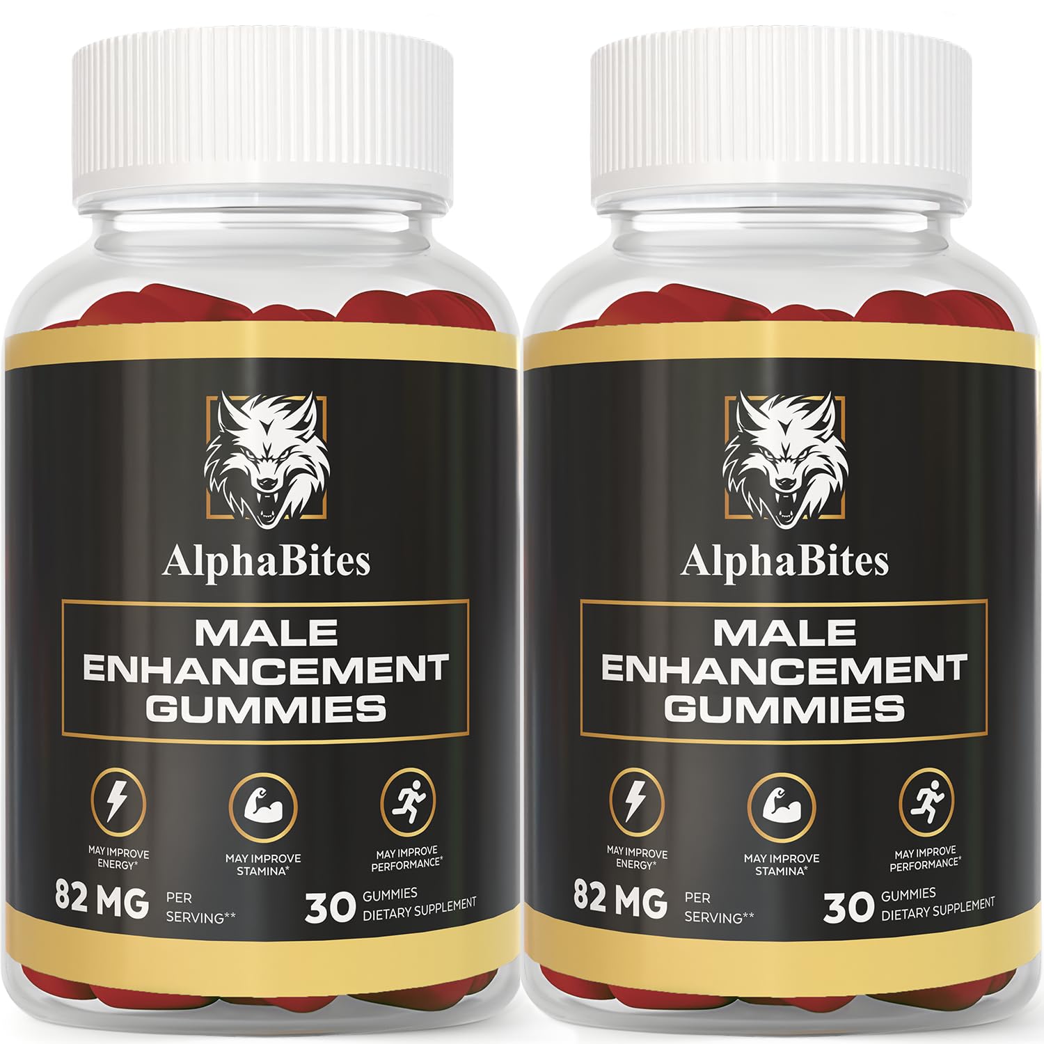 Amazon.com: AlphaBites Alpha Bites Gummies Original (2 Pack) Official ...