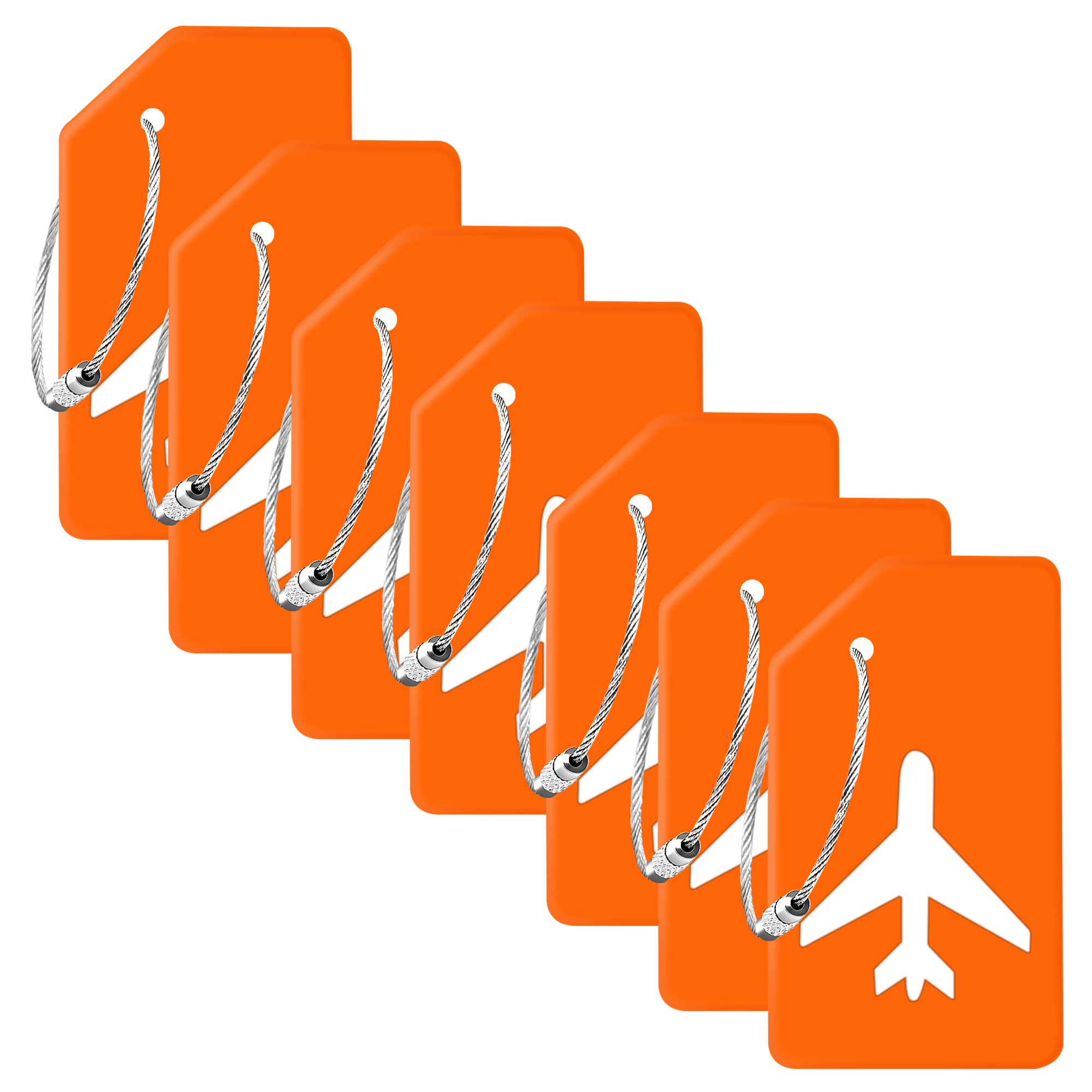 Amazon.com: Silicone Luggage Tag for Suitcase, Bag Tags for Backpacks ...