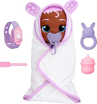 Crybaby Doll Cry Babies Emma's Morning Routine Interactive 13.6\" Baby ...