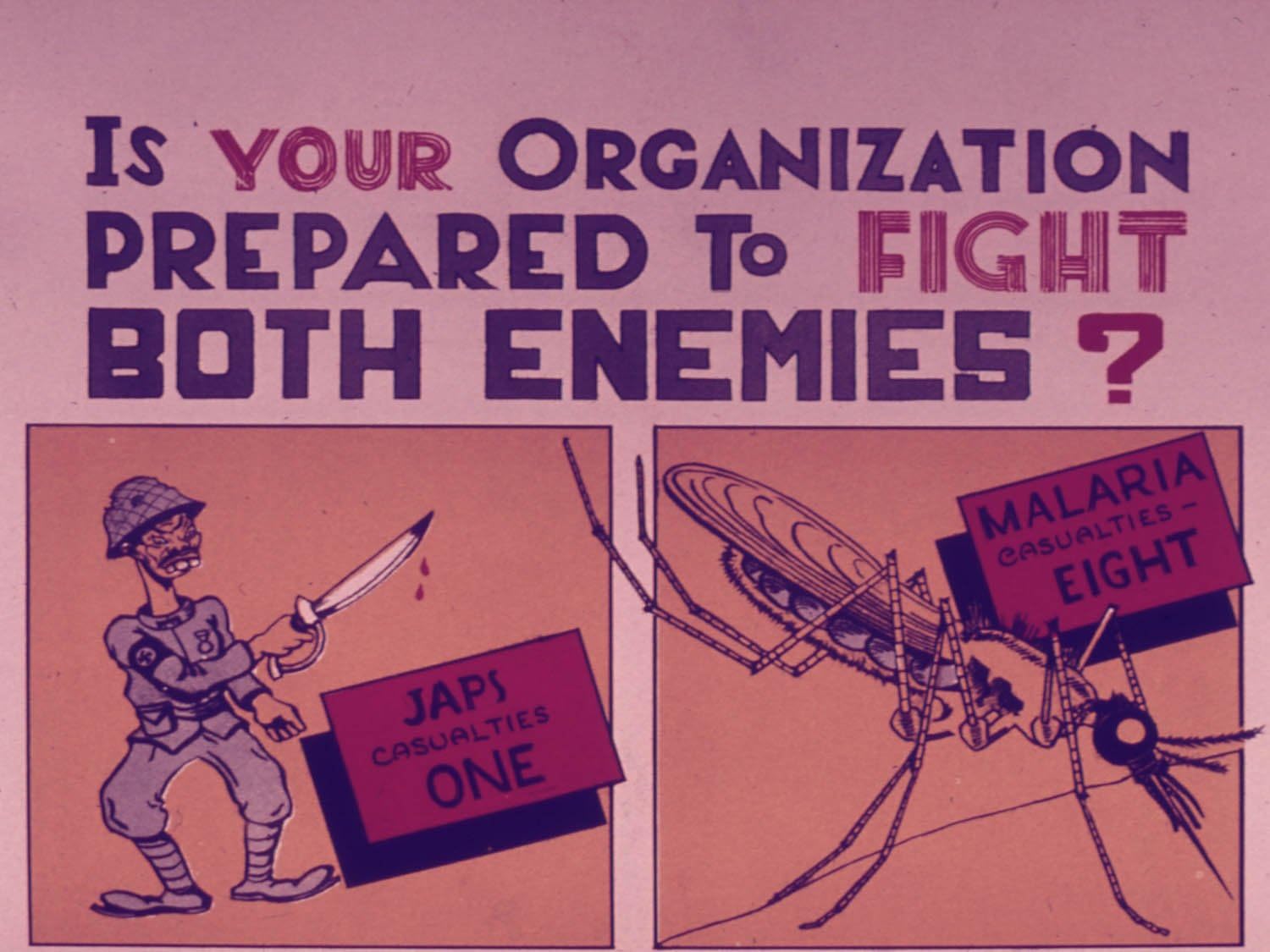 Amazon.com: WWII Poster - Is Your Organization Prepared to Fight Both ...
