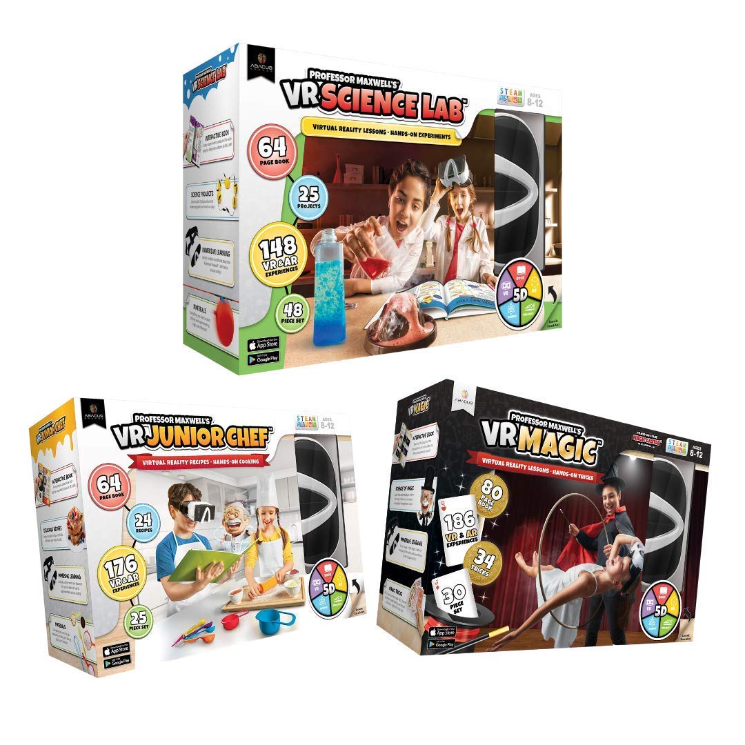 Buy VR Science Lab, VR Junior Chef, and VR Magic Interactive Learning ...