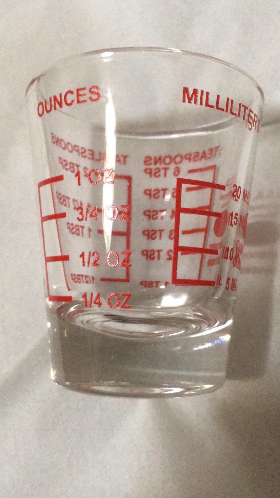 Amazon.com: Catamount Glassware Mini Measuring Glass, 2-Ounce ...