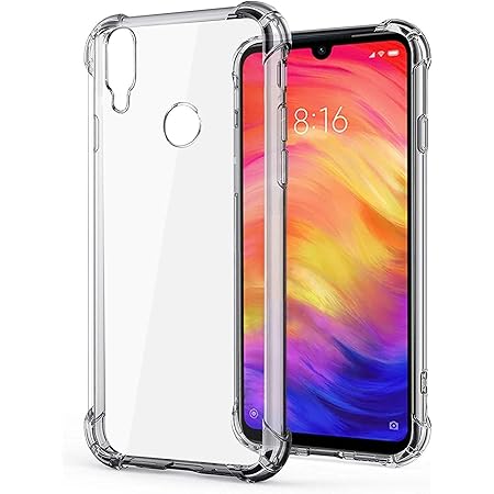 YOFO Silicone Transparent Back Cover for MI Redmi Note 7 Pro/Note 7 ...
