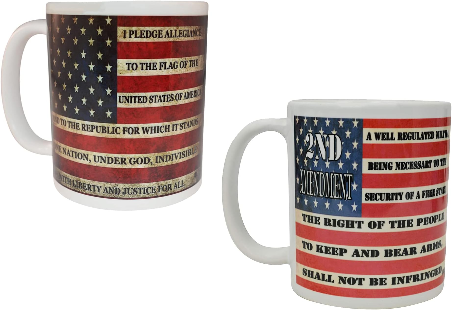 Amazon.com: Rogue River Tactical Patriotic USA Flag 2nd Amendment And ...