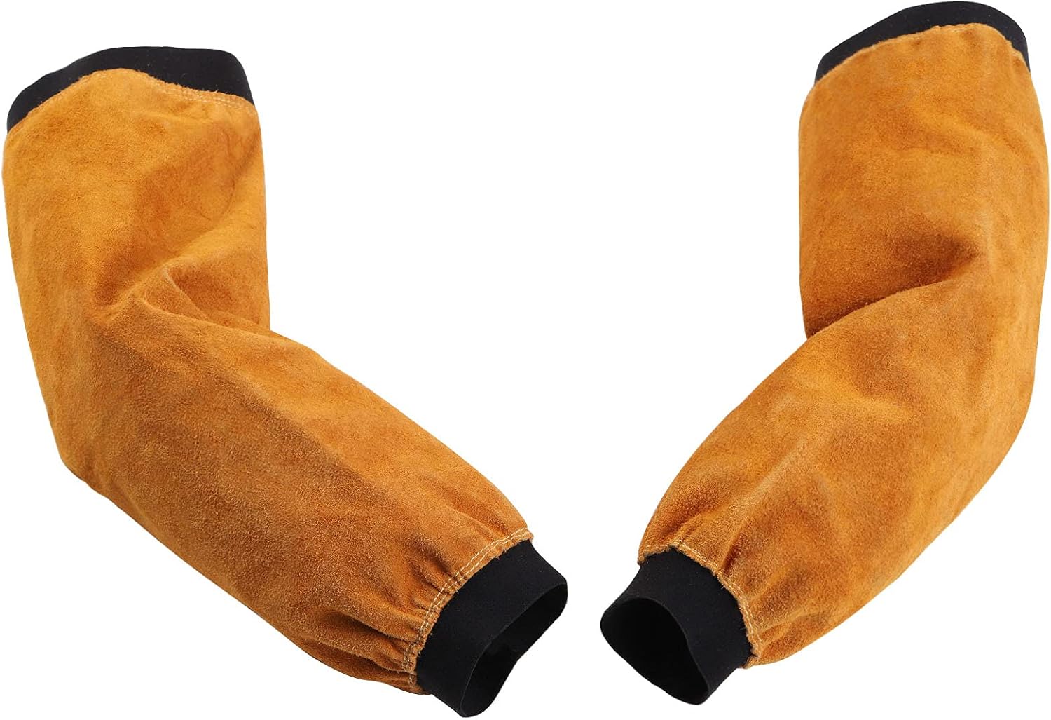 Benozit 18inch Leather Welding Sleeves for Men&Women, Heat & Flame ...