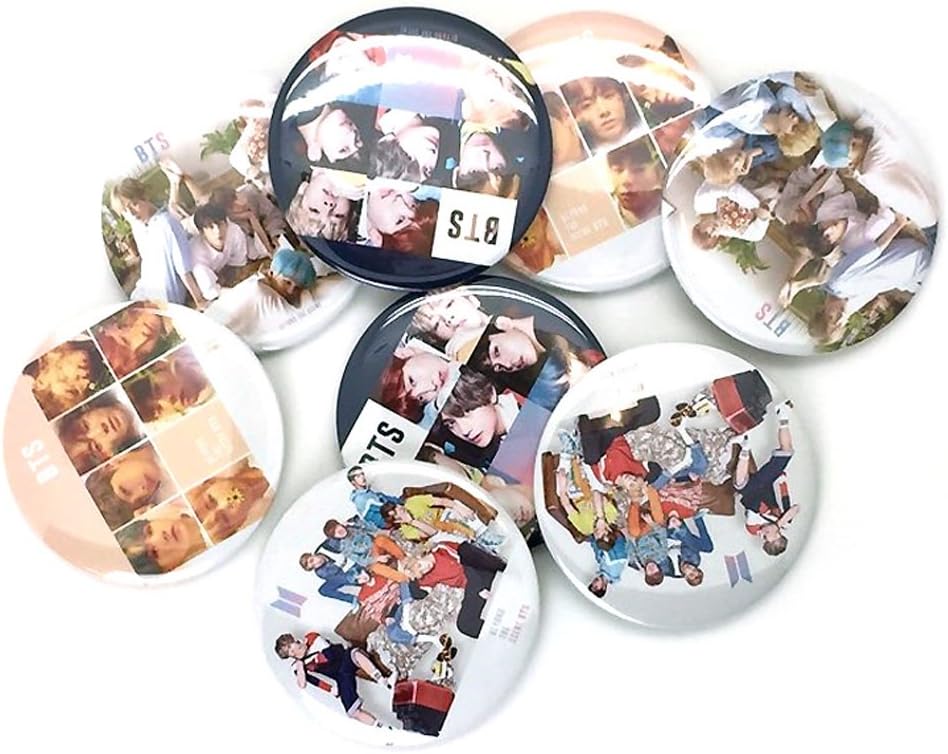 Amazon.com: K-pop Boy Band Boy Group BTS Badge Button Pin : BTS (1pc ...