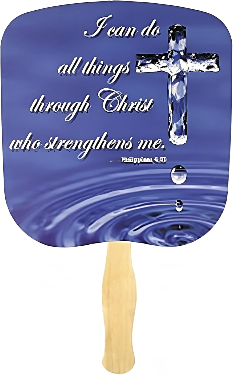 Amazon.com: Swanson Christian Products Church Fans - Hand Held Parlor ...