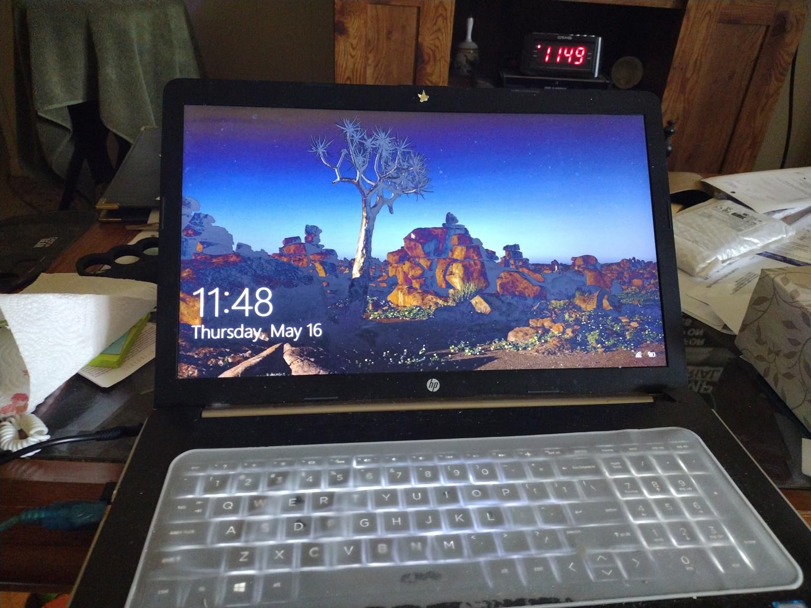 Amazon.com: Charger for HP Laptop Computer 65W 45W Smart Blue Tip Power ...