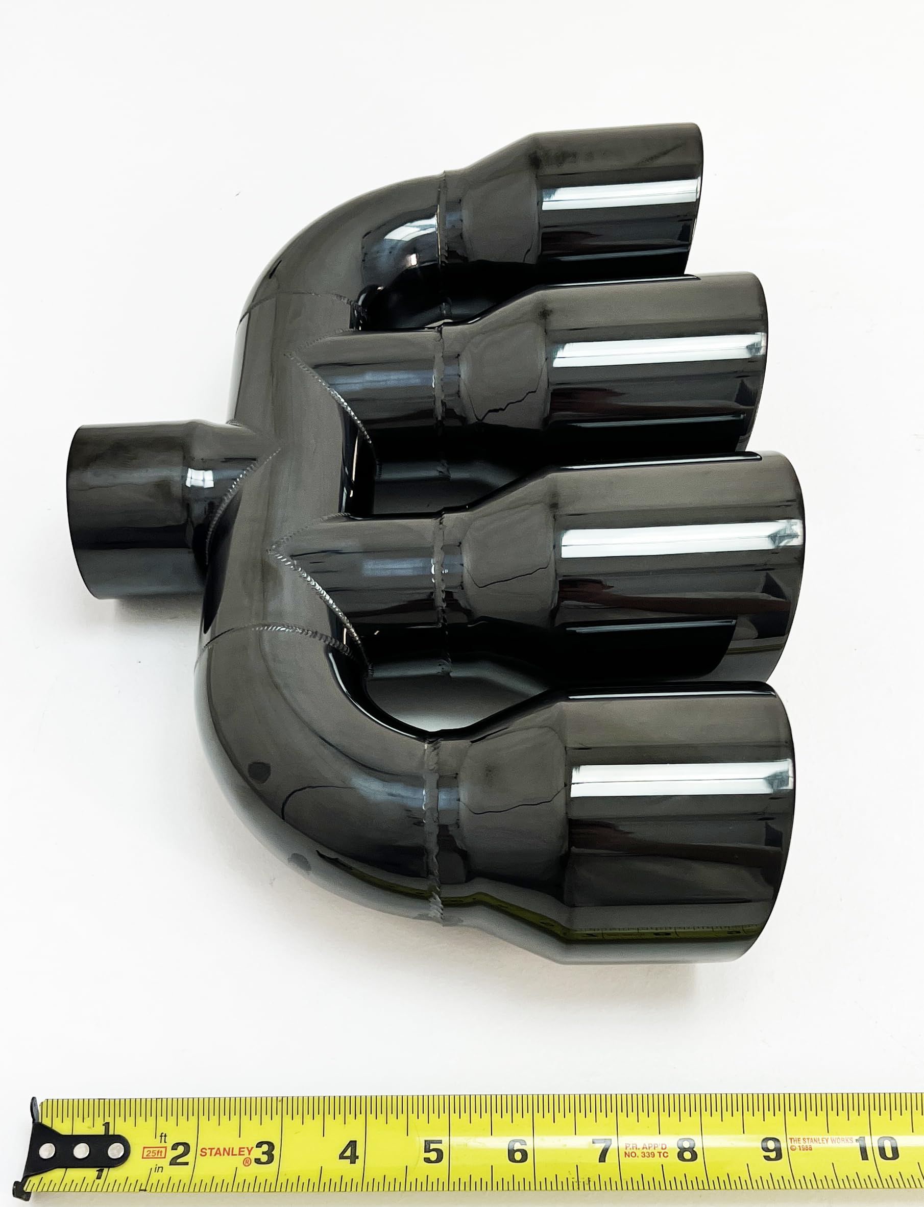 Snapklik.com : Quad Exhaust Tip Center 2.50 Inlet 3.50 X 15.00 ...