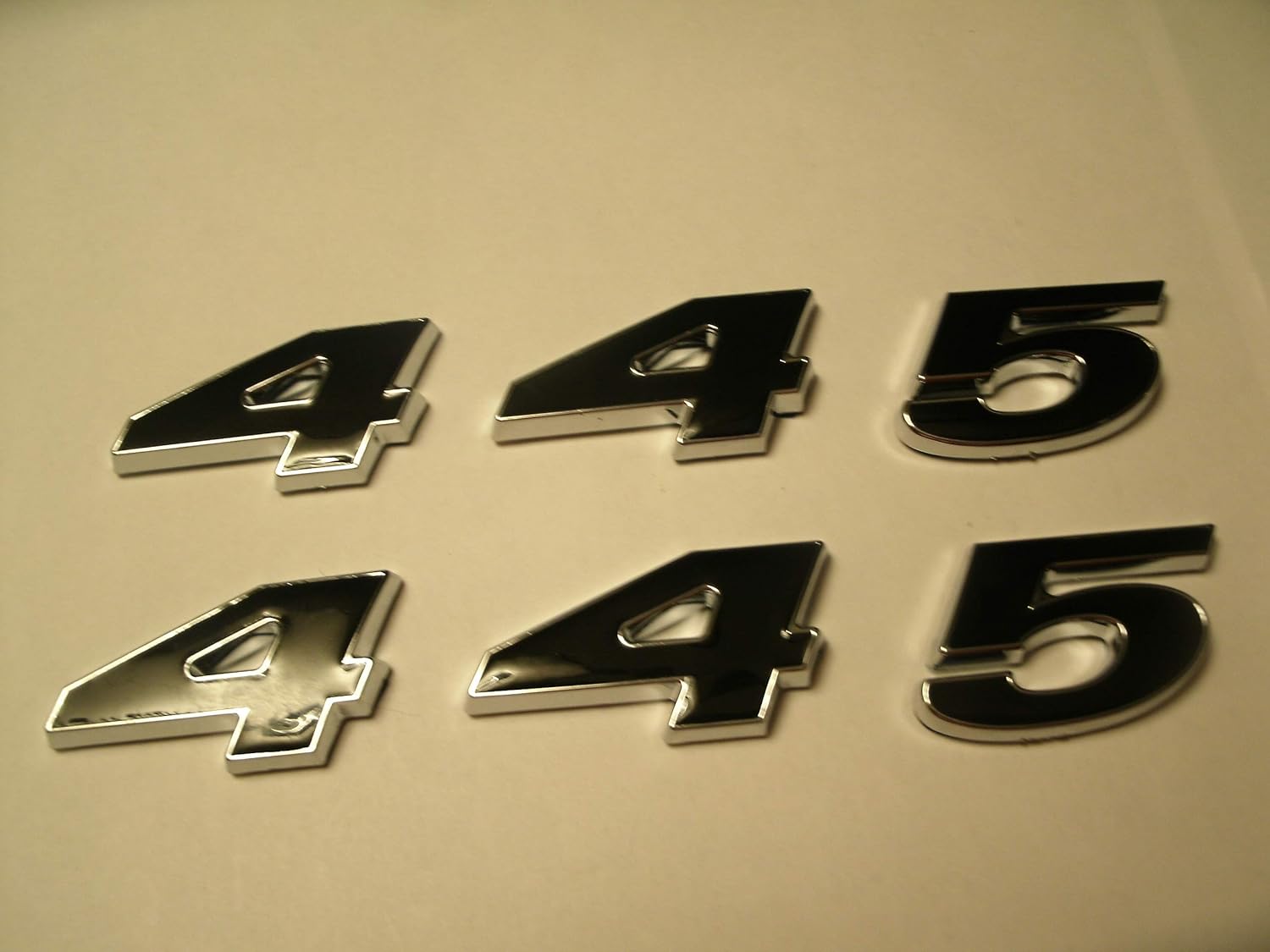 Amazon.com: 445 STROKER Engine ID emblems Pair BLACK : Automotive