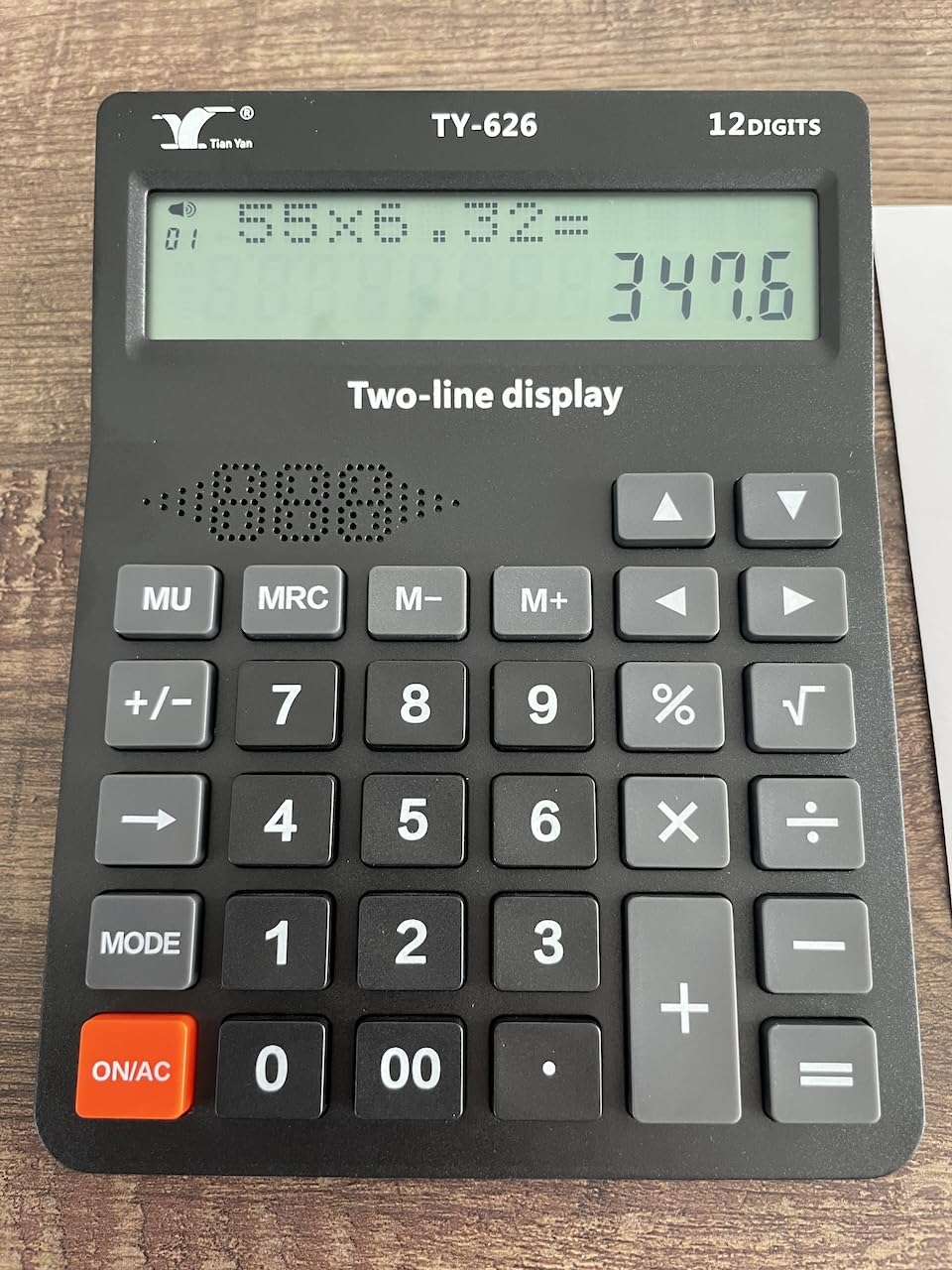 Talking Desk Calculator for Low Vision,Basic Desktop Calculators with ...