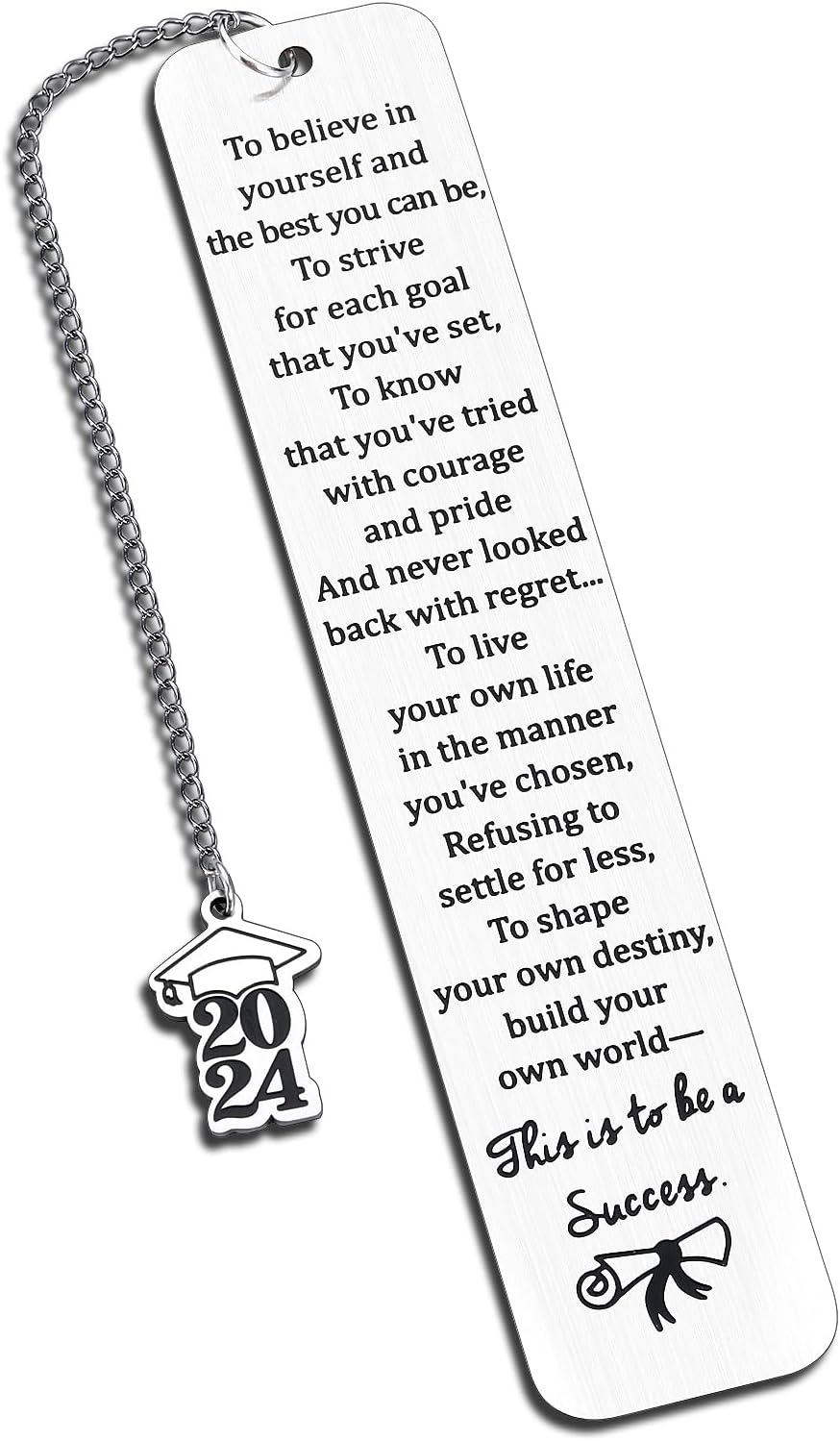 Amazon.com: Graduation Gifts for Him Her Class of 2024 Bookmark Gifts ...