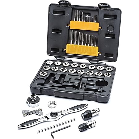 GearWrench 3887 Tap and Die 75 Piece Set - Combination SAE / Metric ...