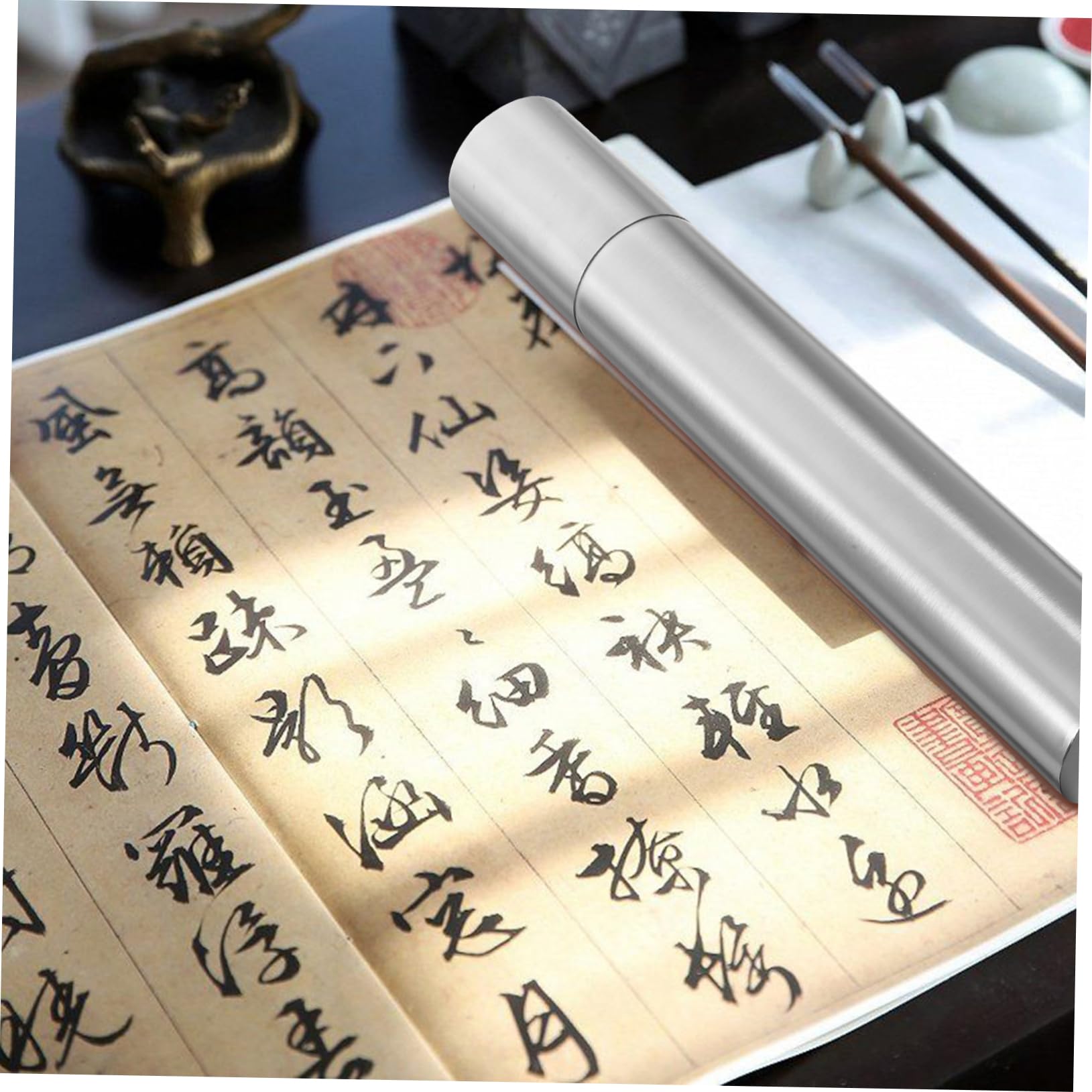 Snapklik.com : Stainless Steel Birth Certificate Protector Sleeve ...