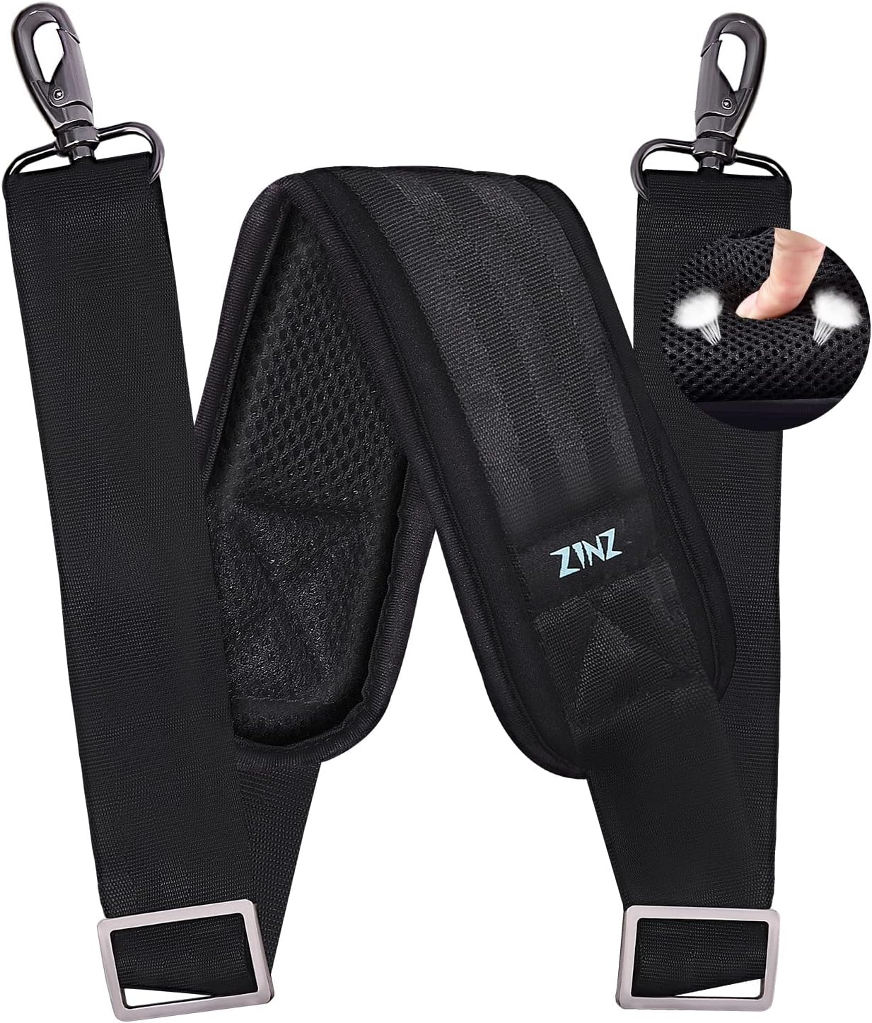 Amazon.com: Protec Universal Replacement Shoulder Strap with Thick Pad ...