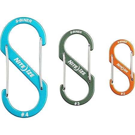Amazon.com: Nite Ize G-Series SlideLock #3 Dual Chamber Carabiner, Dual ...