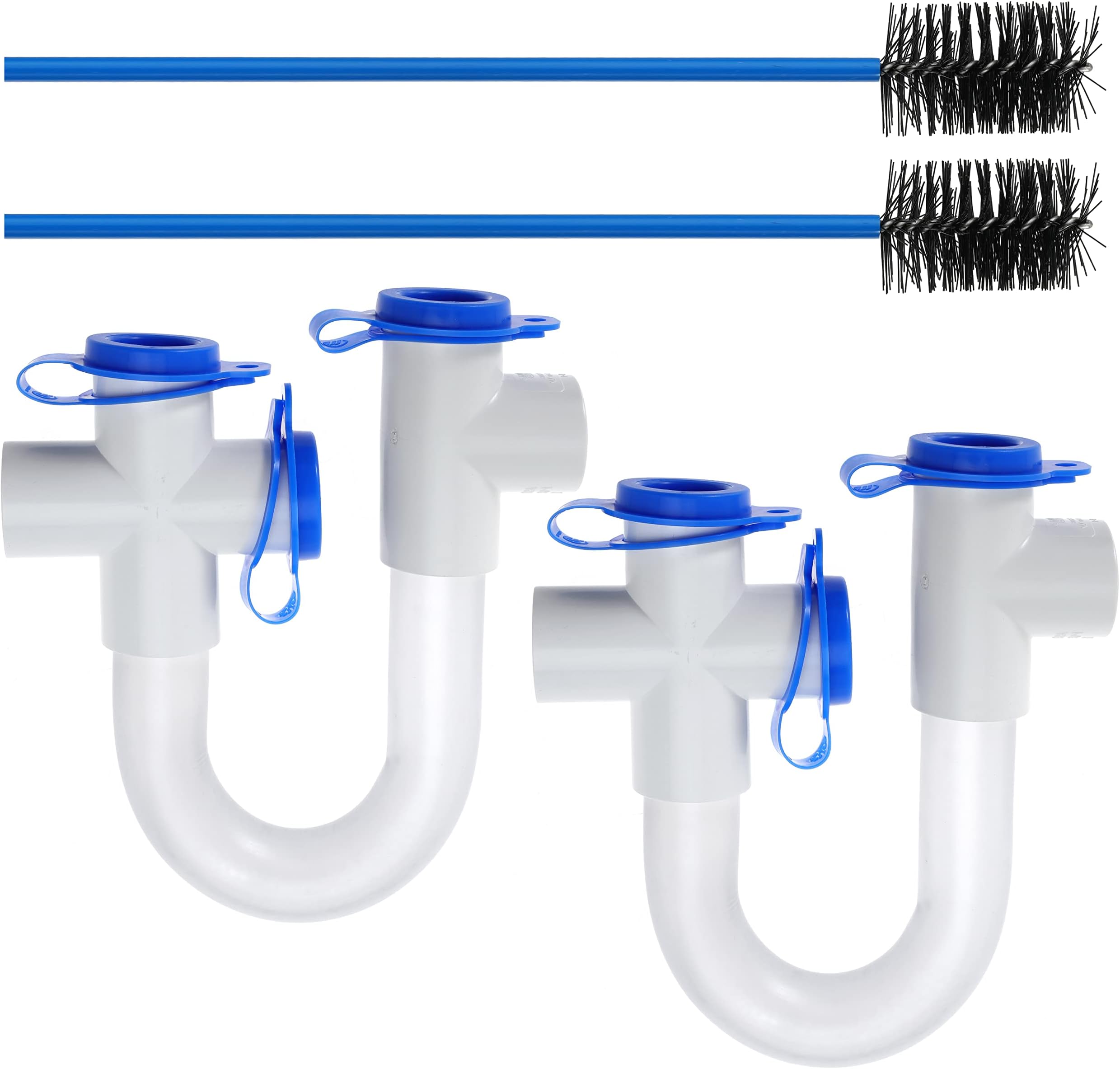 Amazon.com: WESUA 3/4 Clear PVC U Trap Pipe Fitting Connector for HVAC ...