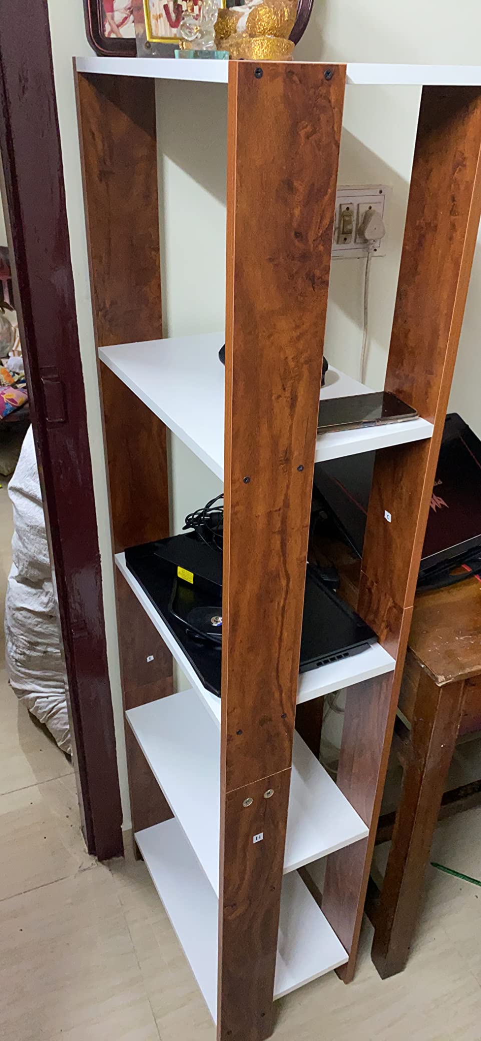 ABOUT SPACE Book Shelf - 4 Tier 5 ft Versatile Book Stand for Home ...